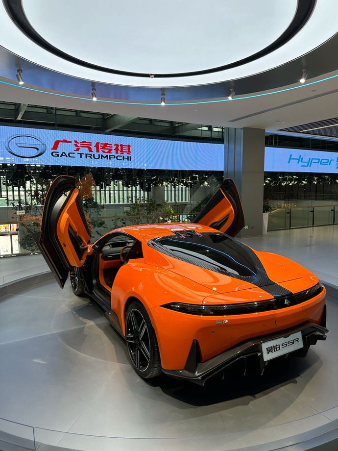 Новый электрический гиперкар Aion Hyper SSR — какие характеристики ...