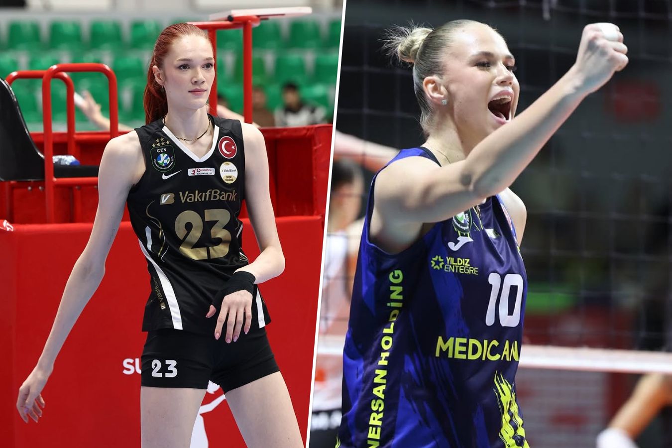 «Вакифбанк» Марковой победил «Фенербахче» Федоровцевой и находится в ...