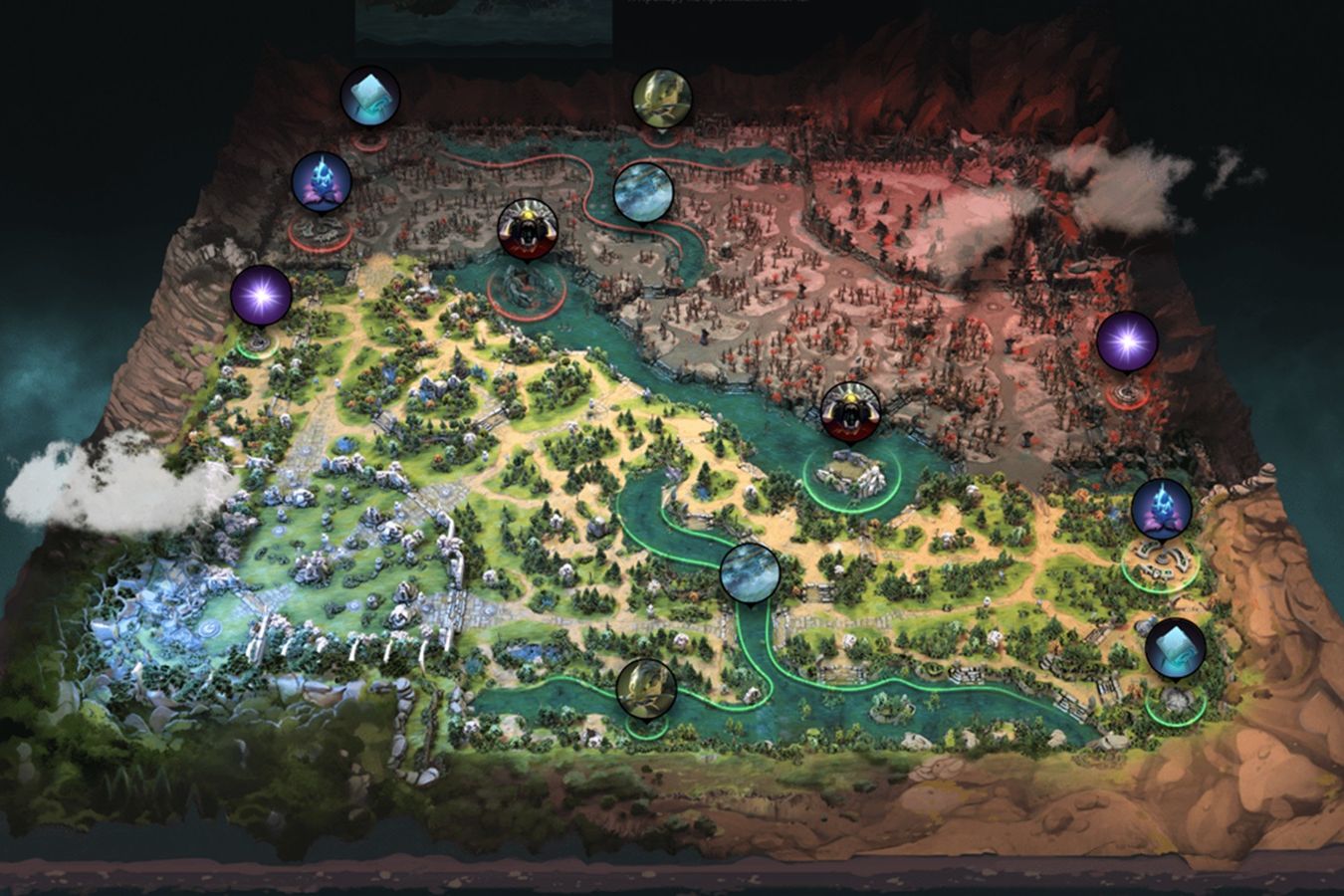 Как изменилась карта Dota 2 — все обновления карты в патче 7.38 на скриншотах - Чемпионат