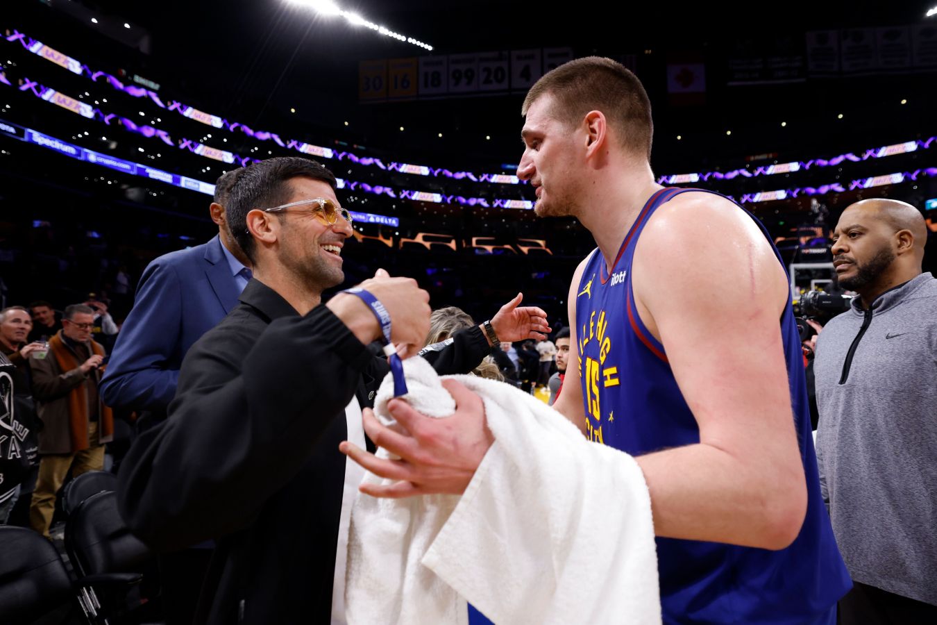 «Ты снова вошёл в историю». Новак Джокович обратился к Николе Йокичу ...