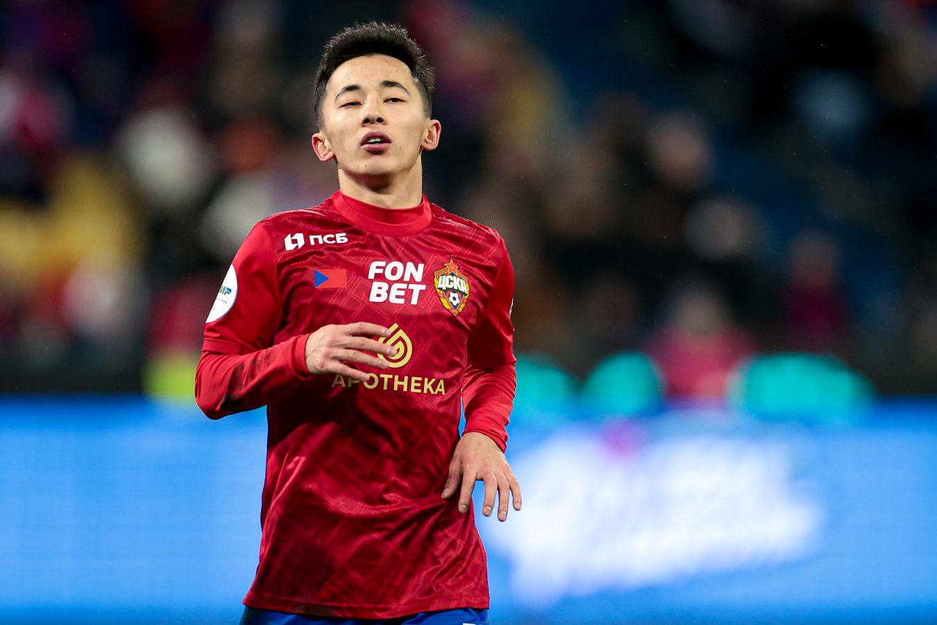 Игрок ЦСКА Аббосбек Файзуллаев признан футболистом года в Узбекистане ...