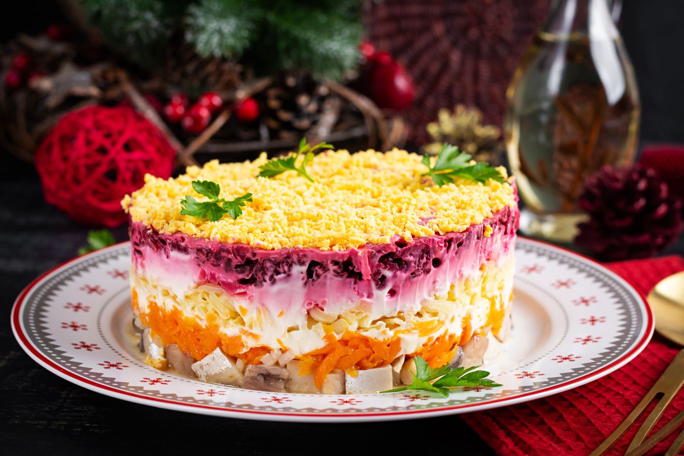 Селедка под шубой: классический пошаговый рецепт с фото - Чемпионат